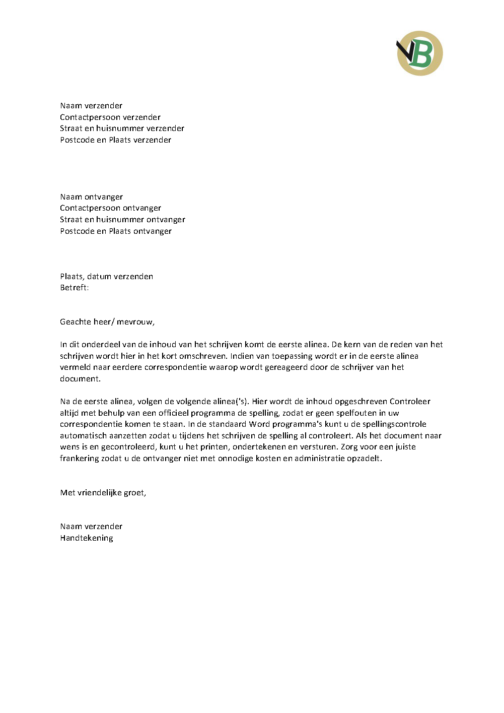 Zakelijke Brief Voorbeeld Brief Schrijven - vrogue.co Zakelijke Brief Voorbeeld Brief Schrijven - vrogue.co